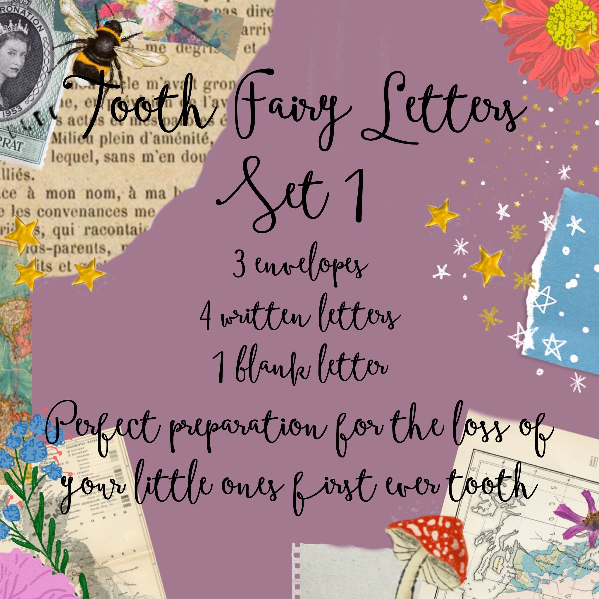 Tooth Fairy Letter, First Tooth, Tooth Fairy Letter Printable, Tiny ...