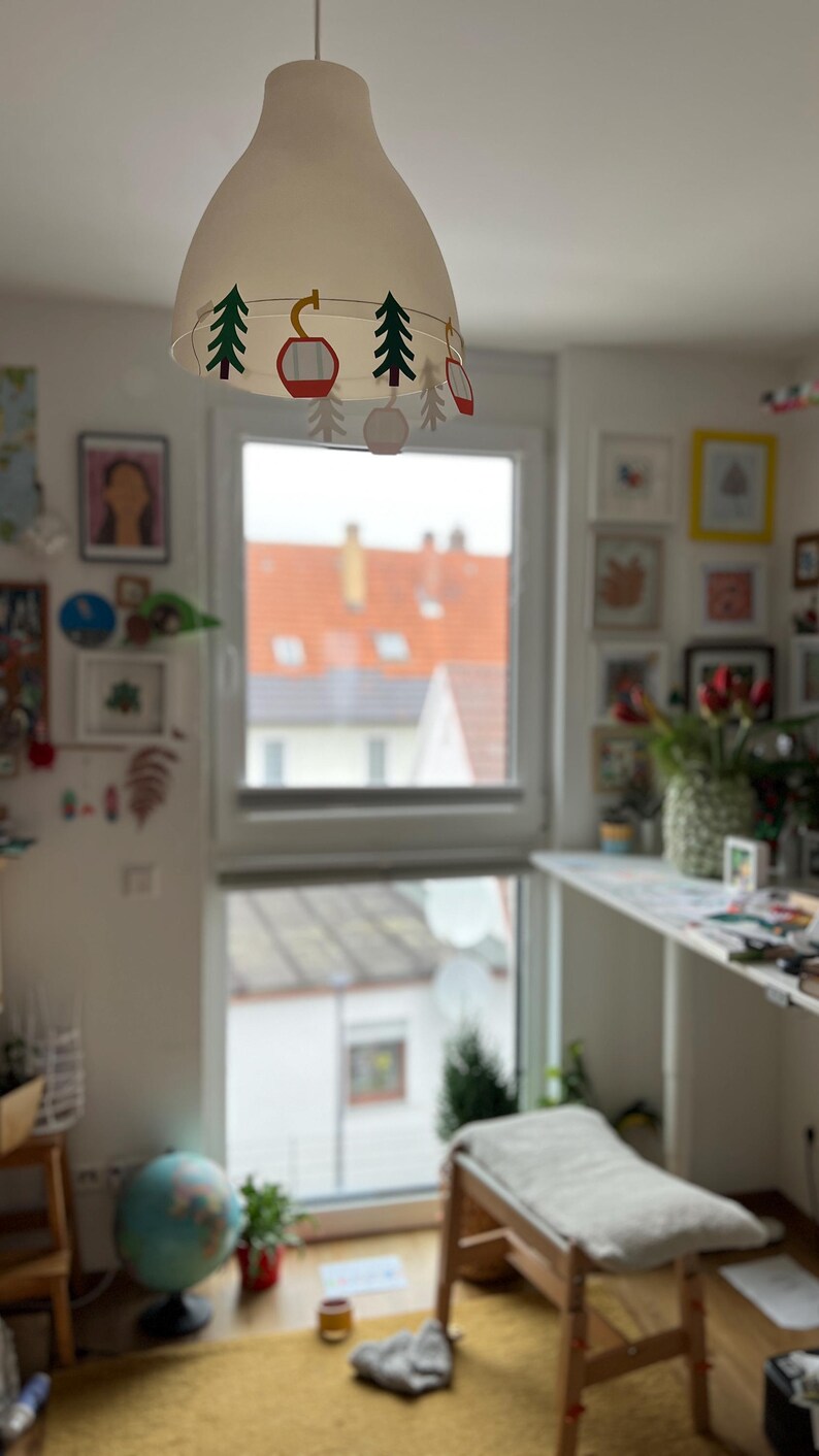 Paper Cable Car Garland - Printable DIY - Etsy