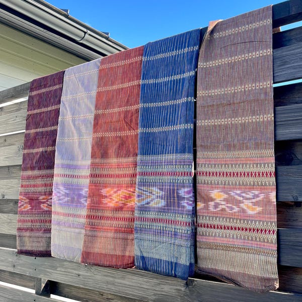 Burmese Longyi - Etsy