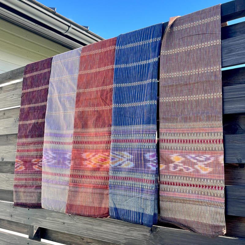 Burmese Longyi - Etsy