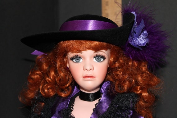 Vintage Porcelain Jan Mclean Doll - Etsy