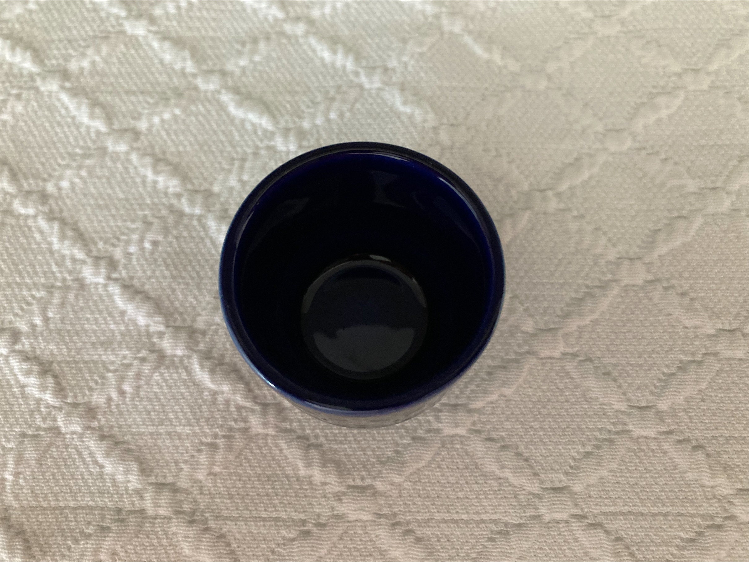 GRADE A Hornsea Heirloom Midnight Blue Egg Cup - Etsy