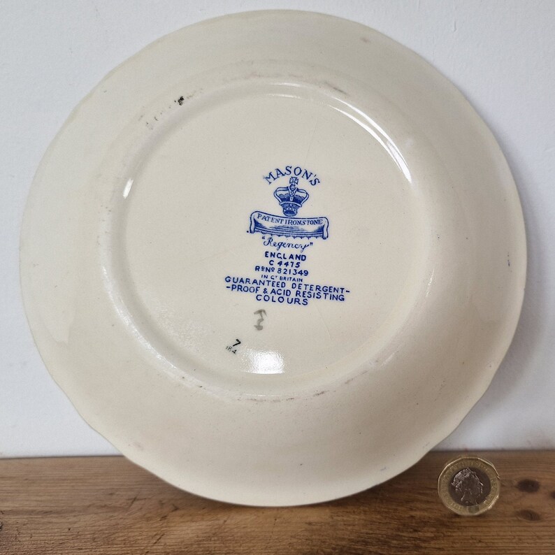 Mason's Regency Ironstone - Bowls - Grade A - 19.5cm Diameter - Etsy