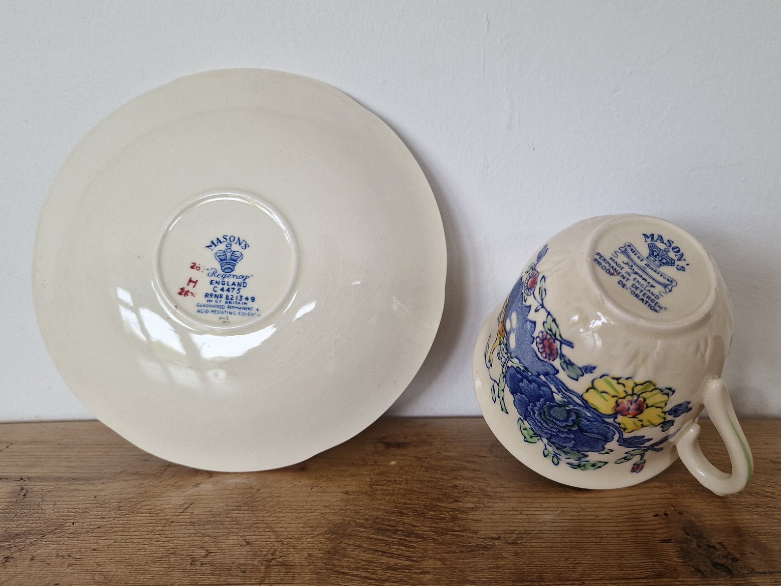 Mason's Regency Tea Cups and Saucers - Standard Size - Grade A - Etsy