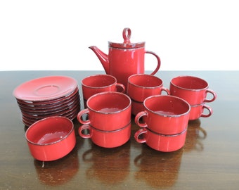 Villeroy Tea Set - Etsy