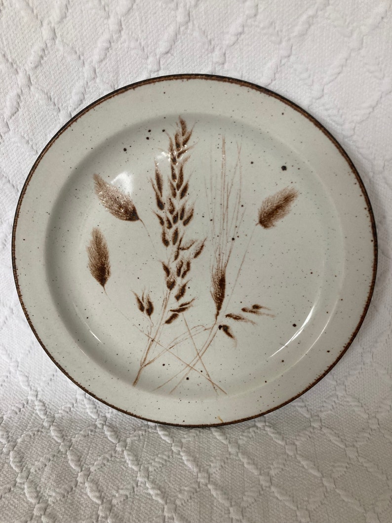 Midwinter Side Plate - Wild Oats - Etsy