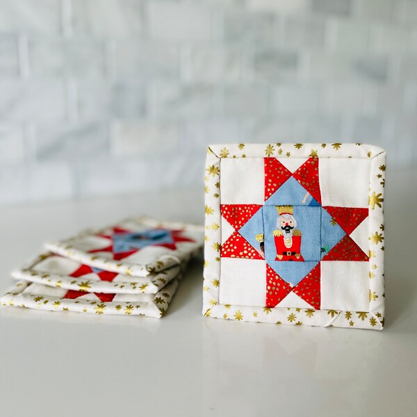 Quilted Coasters - Etsy