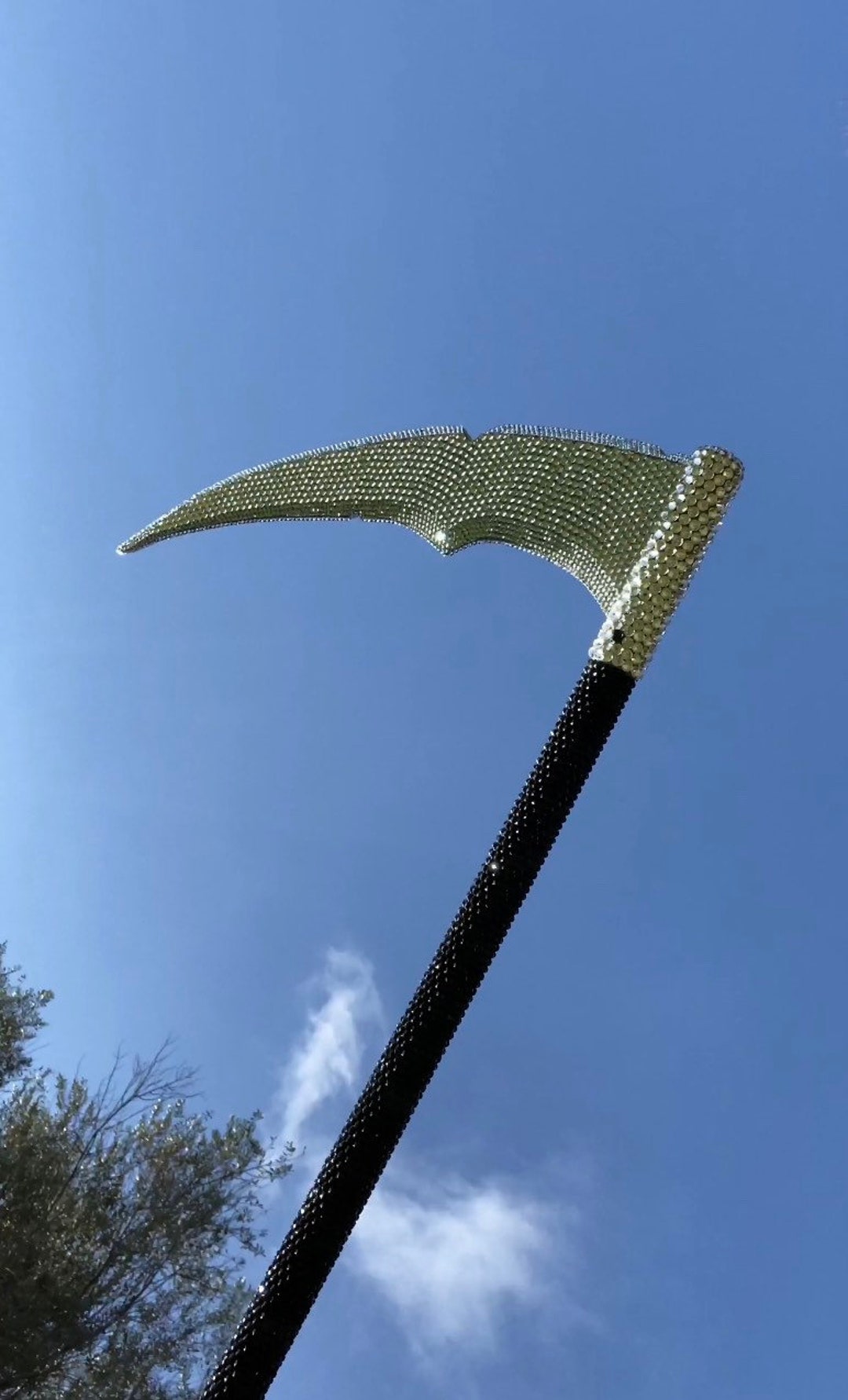Rhinestone Scythe - Etsy