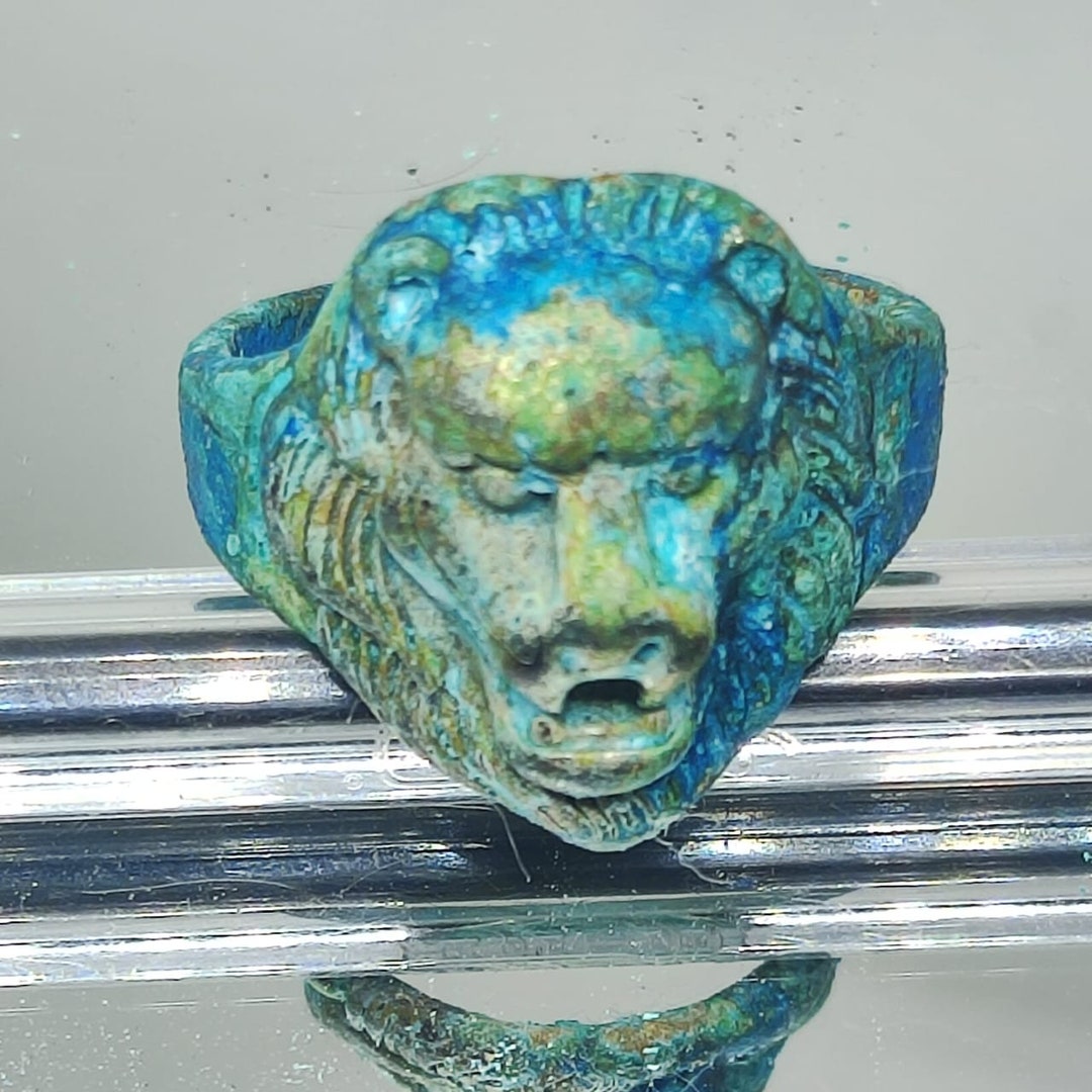 Extremely Ancient Bronze Lion Ring Viking Artifact Bronze Ring - Etsy