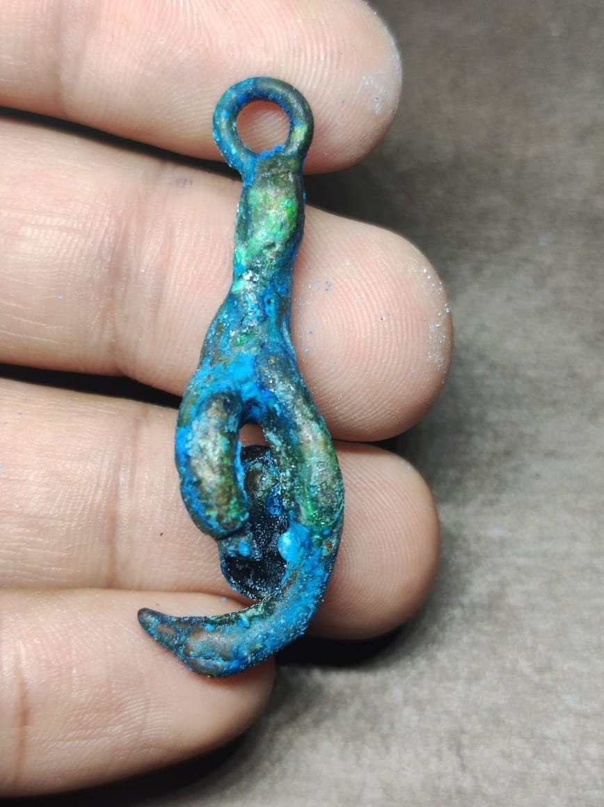 Extremely Ancient Bronze Hand Amulet Shape Viking Artifact - Etsy