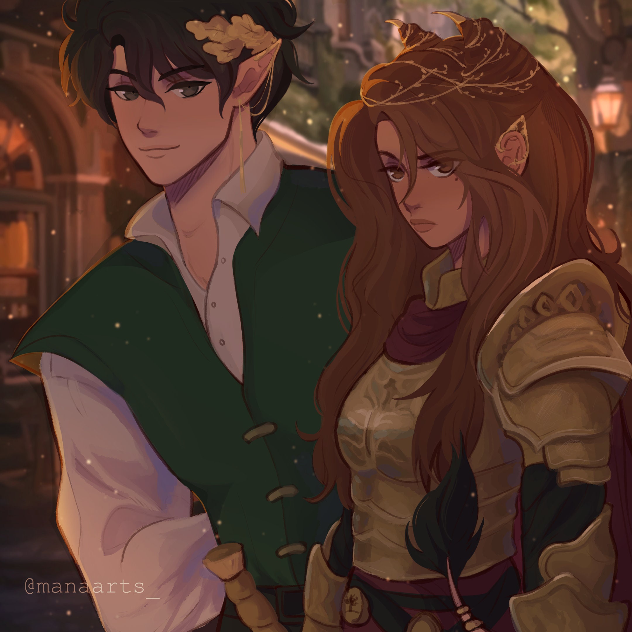 The Folk of the Air Jurdan High King & Queen Fine Art Print the Cruel ...