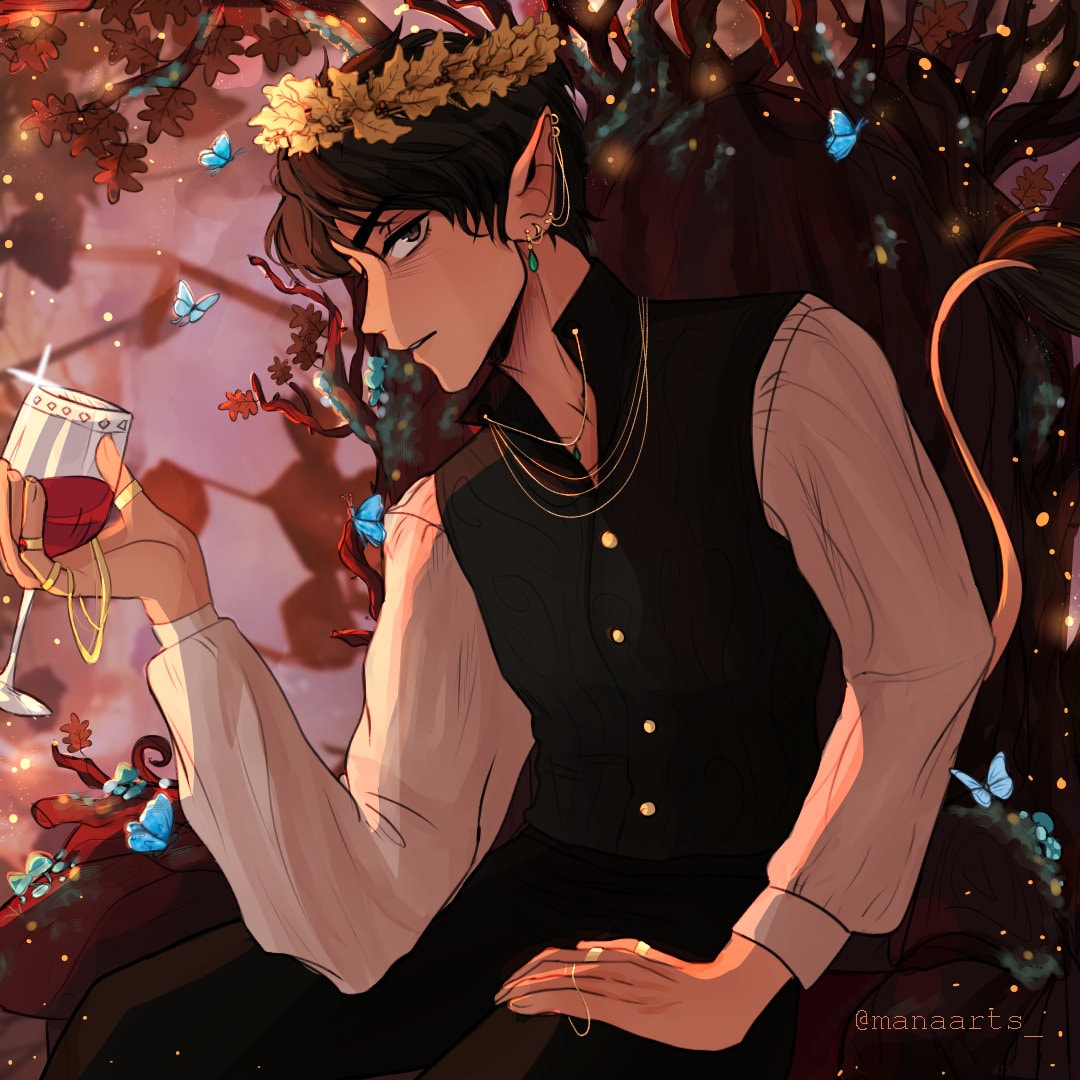 The Folk of the Air Cardan Greenbriar Fine Art Print the Cruel Prince ...