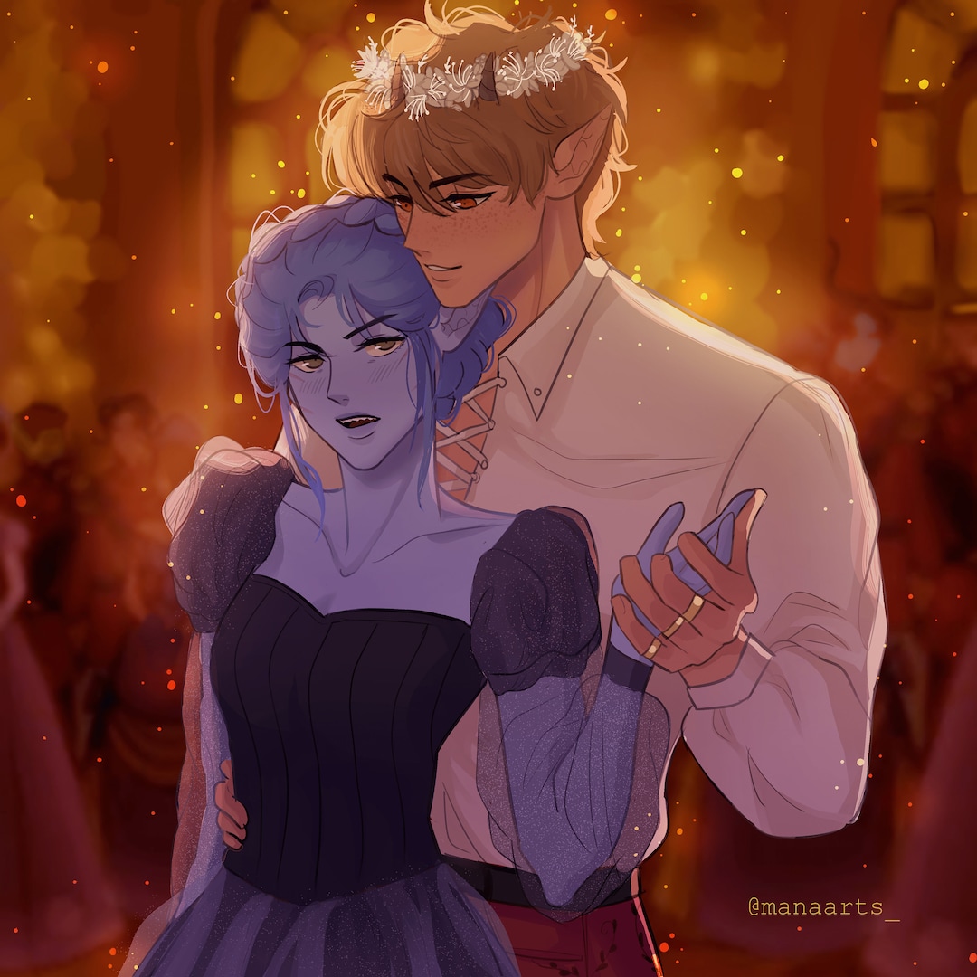 Surenoak | Suren and Oak Ball Scene | Fine Art Print | the Folk of the ...