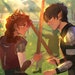 Percy Jackson | Percabeth Dance | Fine Art Print | Percy Jackson and ...