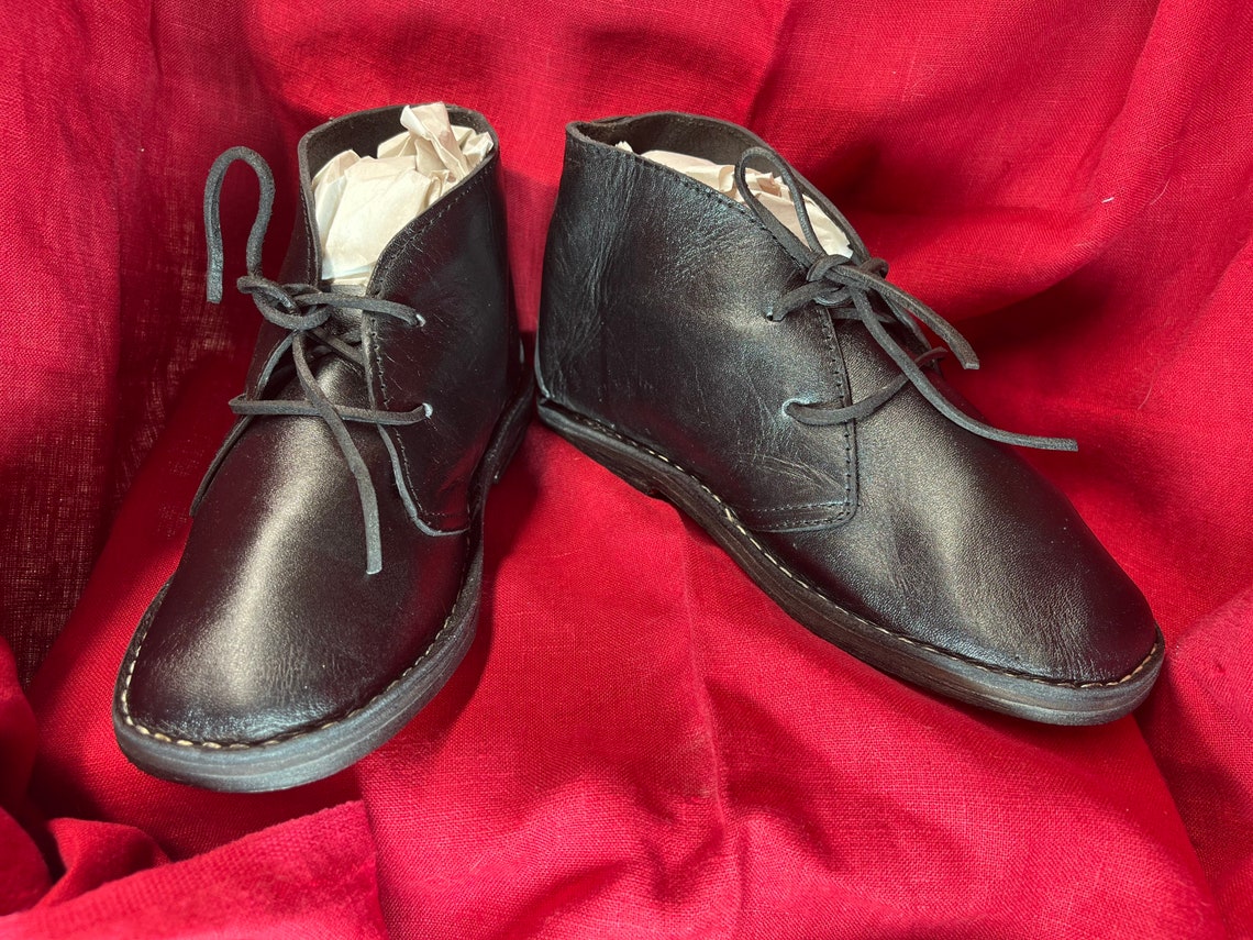 Youth/boys Genuine Leather Boots, Mountain Man, Civil War, Brogans, - Etsy