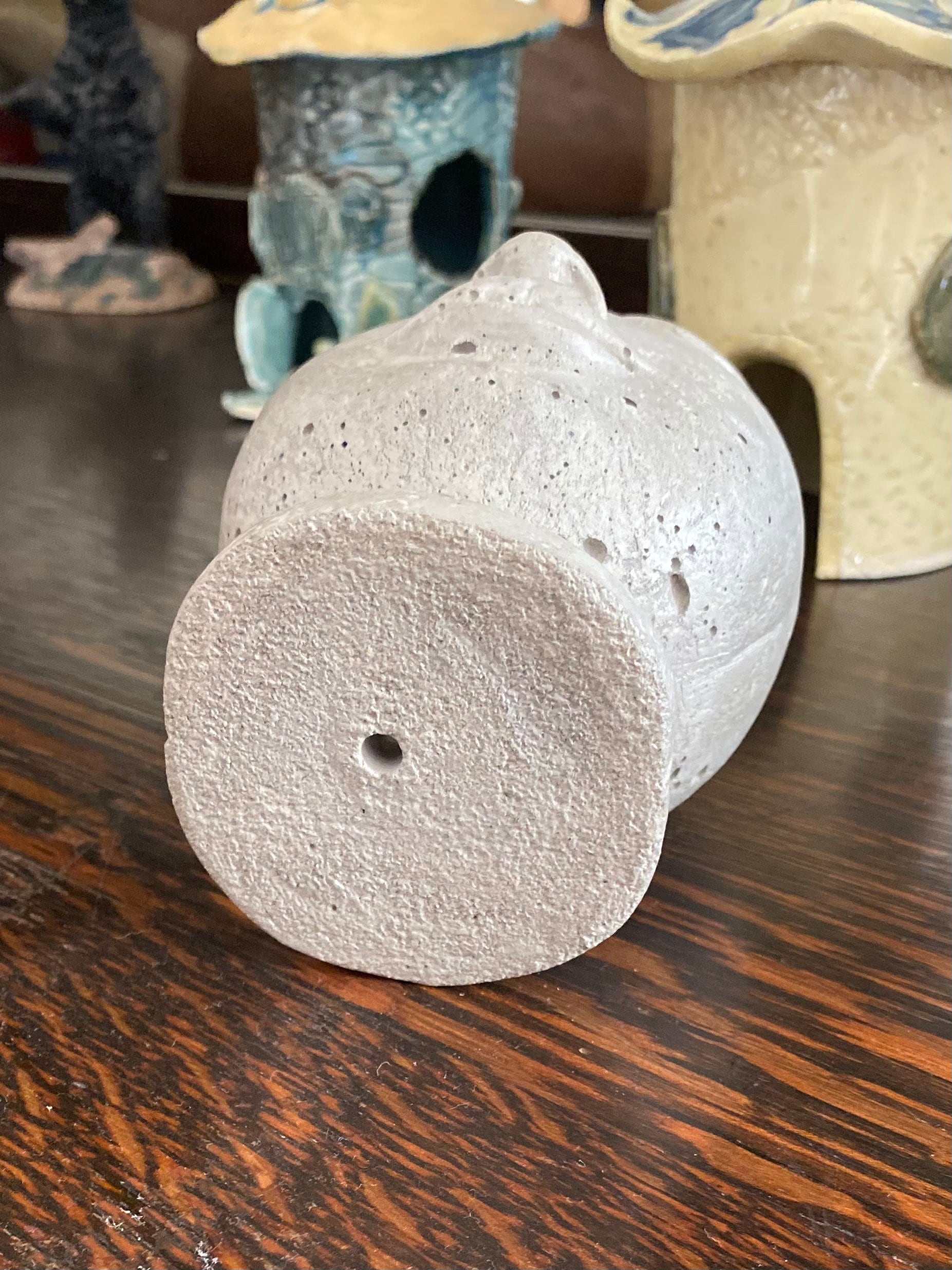 Cement Pots, Cement Planter, Cement Face - Etsy
