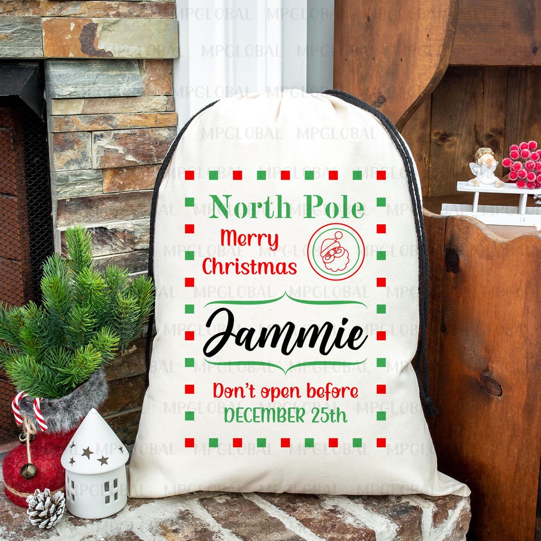 Santa Delivery Custom Classic Sack, Christmas Sack Tree Bag, Special ...