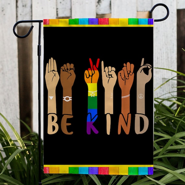 Be Kind Flag - Etsy