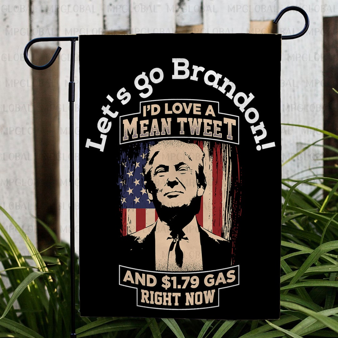 USA Trump Portrait Funny Flag, Lets Go Brandon Flag, Trump Election ...