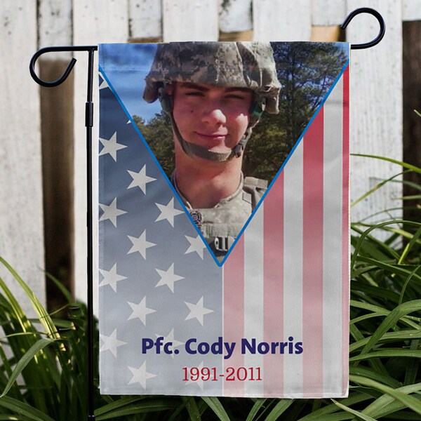 Military Photo Garden Flags - Etsy