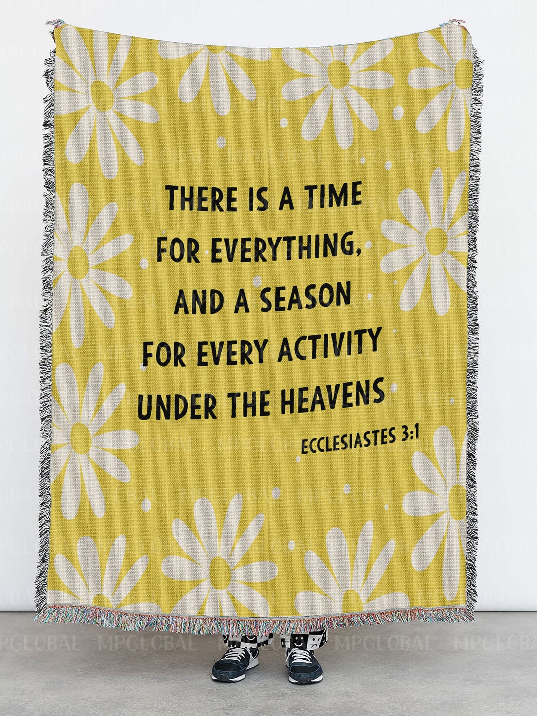 There is A Time for Everything Woven Blanket, Ecclesiastes 3:1 ...