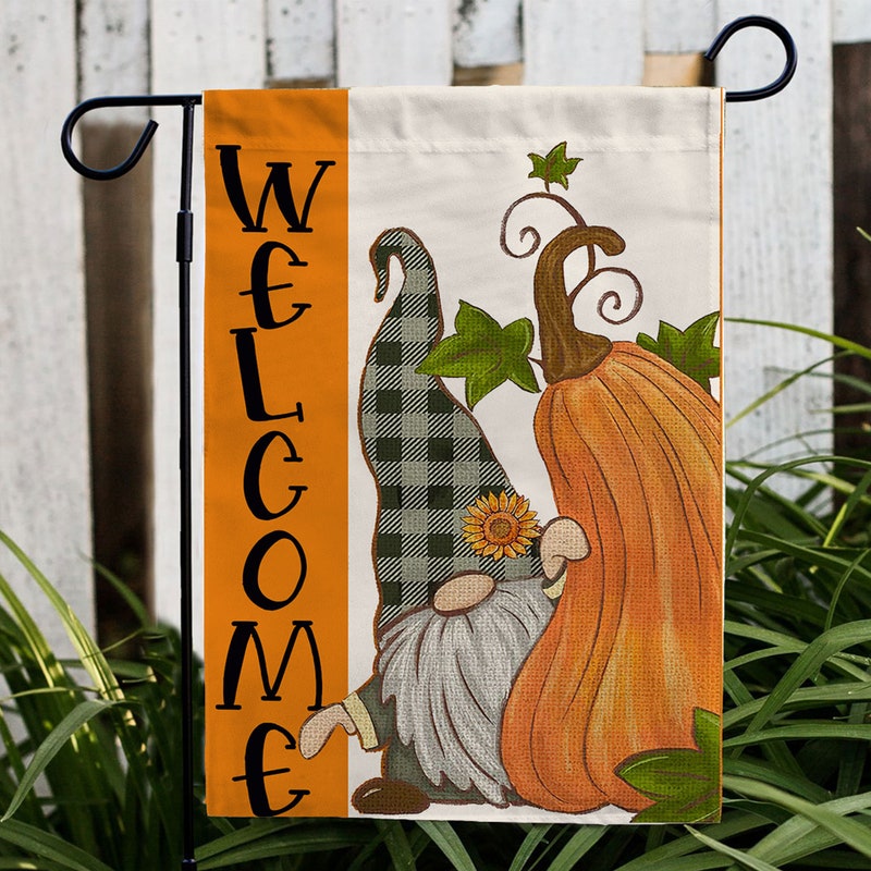 Fall Garden Flag - Etsy