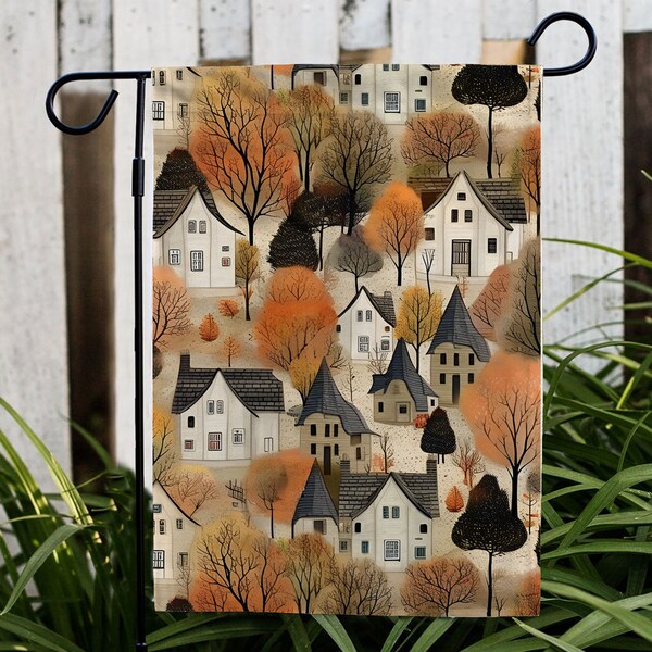 Fall Garden Flag - Etsy