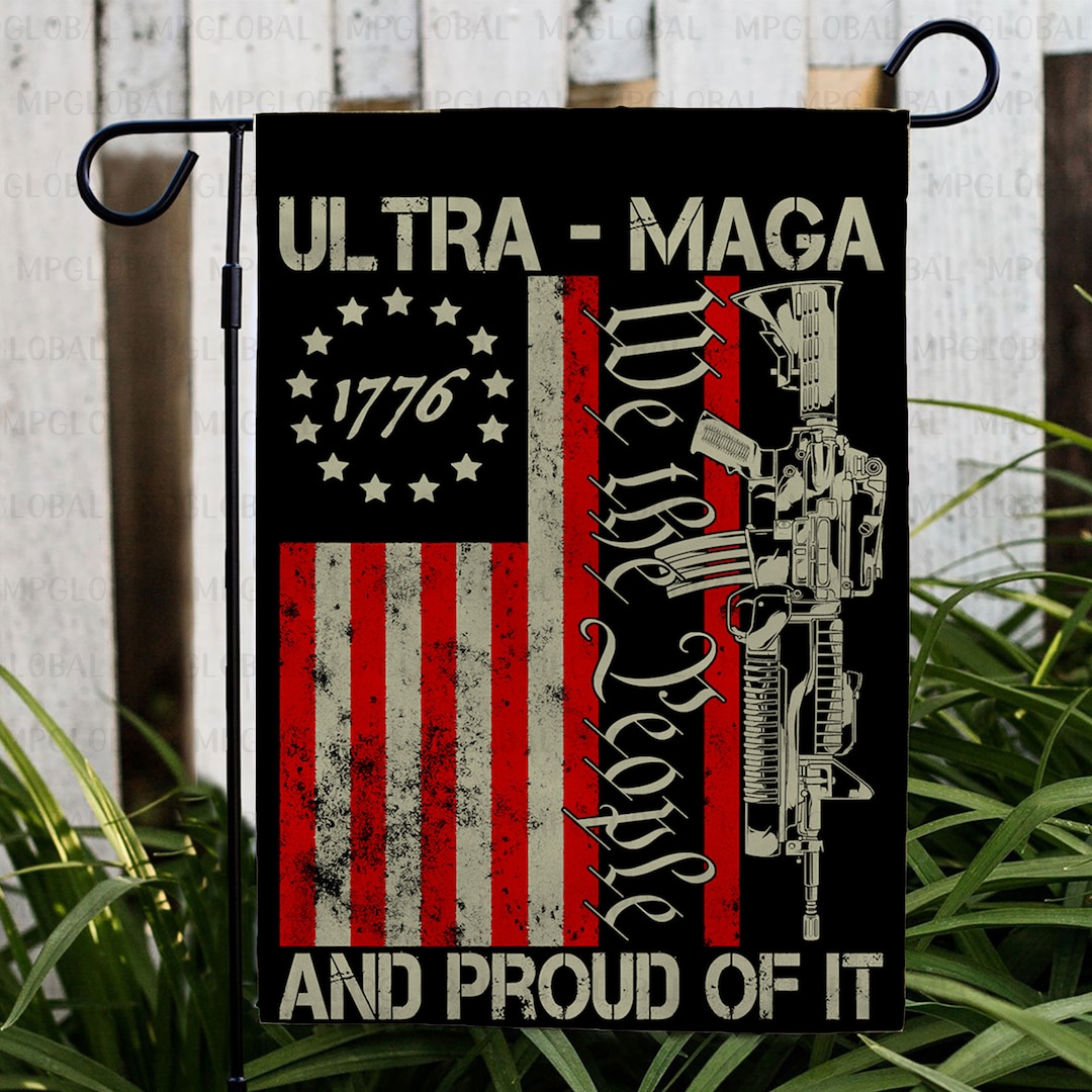 Rustic Ultra MAGA Proud of It Flag, Trump Save America Flag, USA 1776 ...