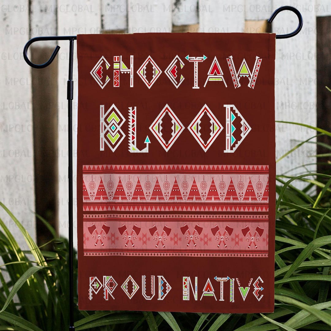 Proud to Be Choctaw Native Flag, Indians Blood Art Flag, Aztec Eagle ...