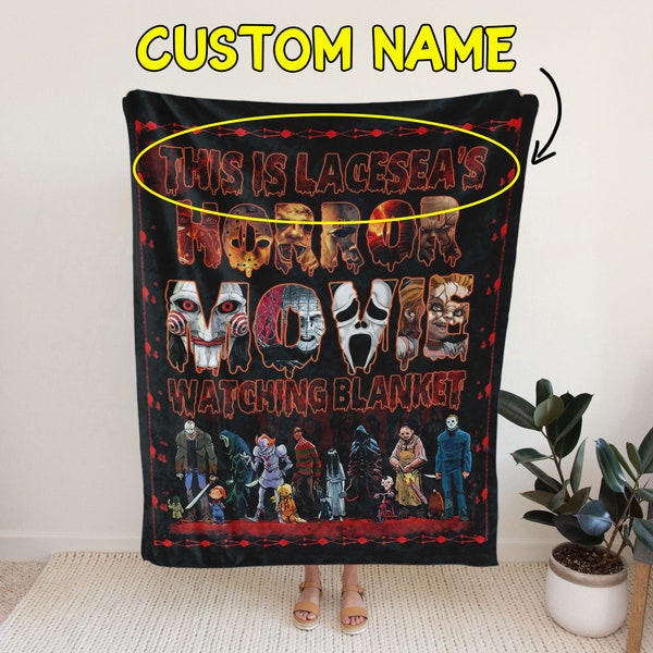 Horror Blanket - Etsy