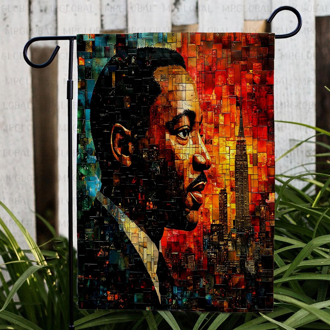 Happy MLK Day Flag, MLK Jr. Day Tribute Flag, January 15th Celebration ...