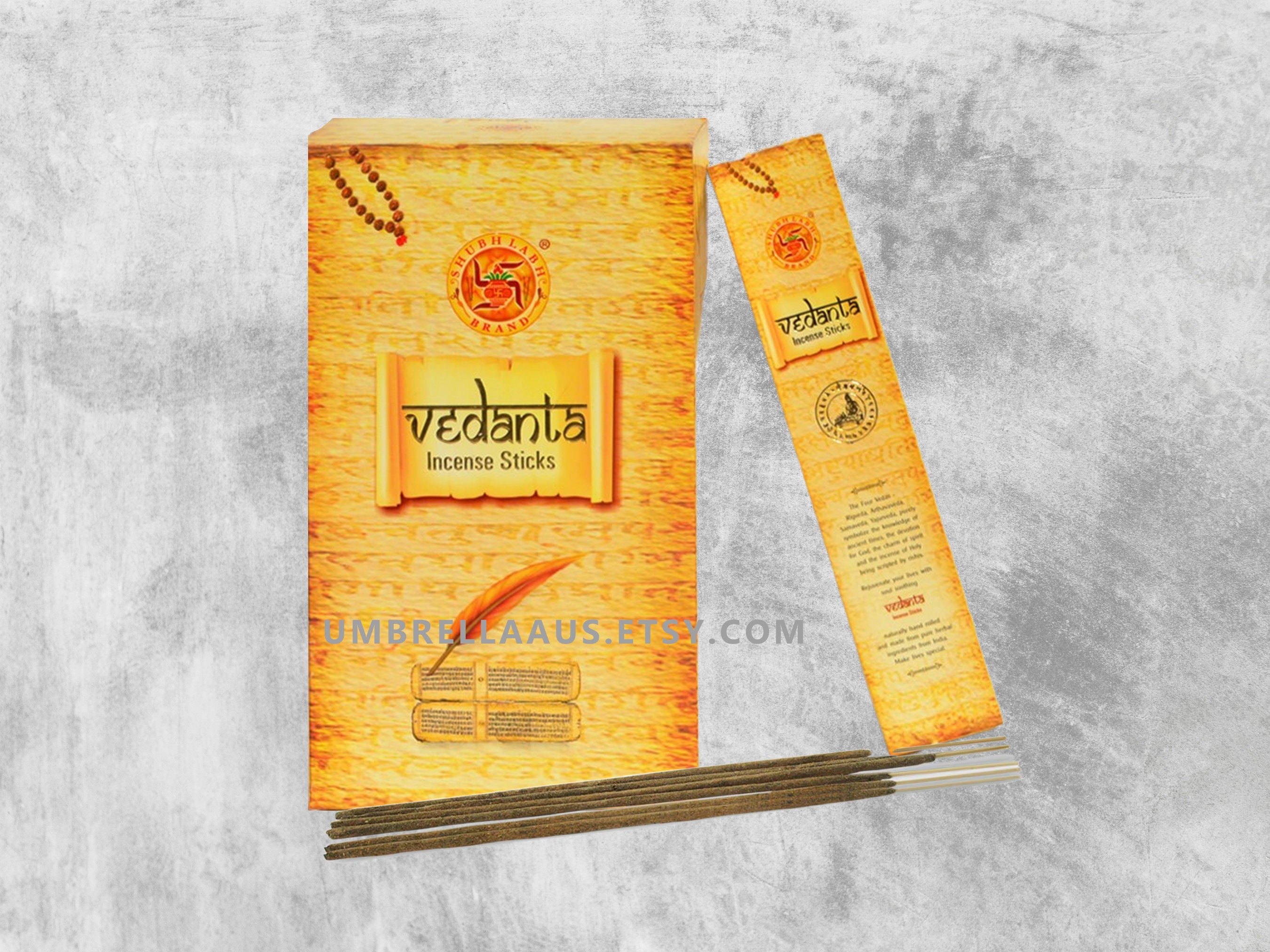 Vedanta Incense Sticks. Parimal. 12 Packs - Etsy