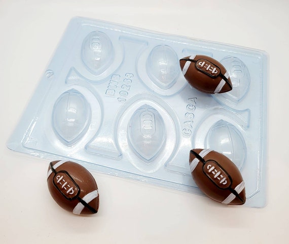 Home & Hobby Small Football Mold 3 Part Food & Fermenting Craft ...