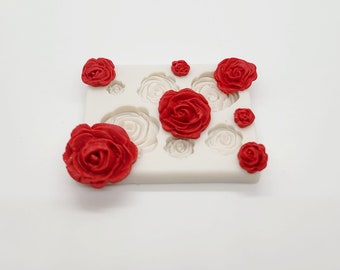 Chocolate Rose Mold - Etsy