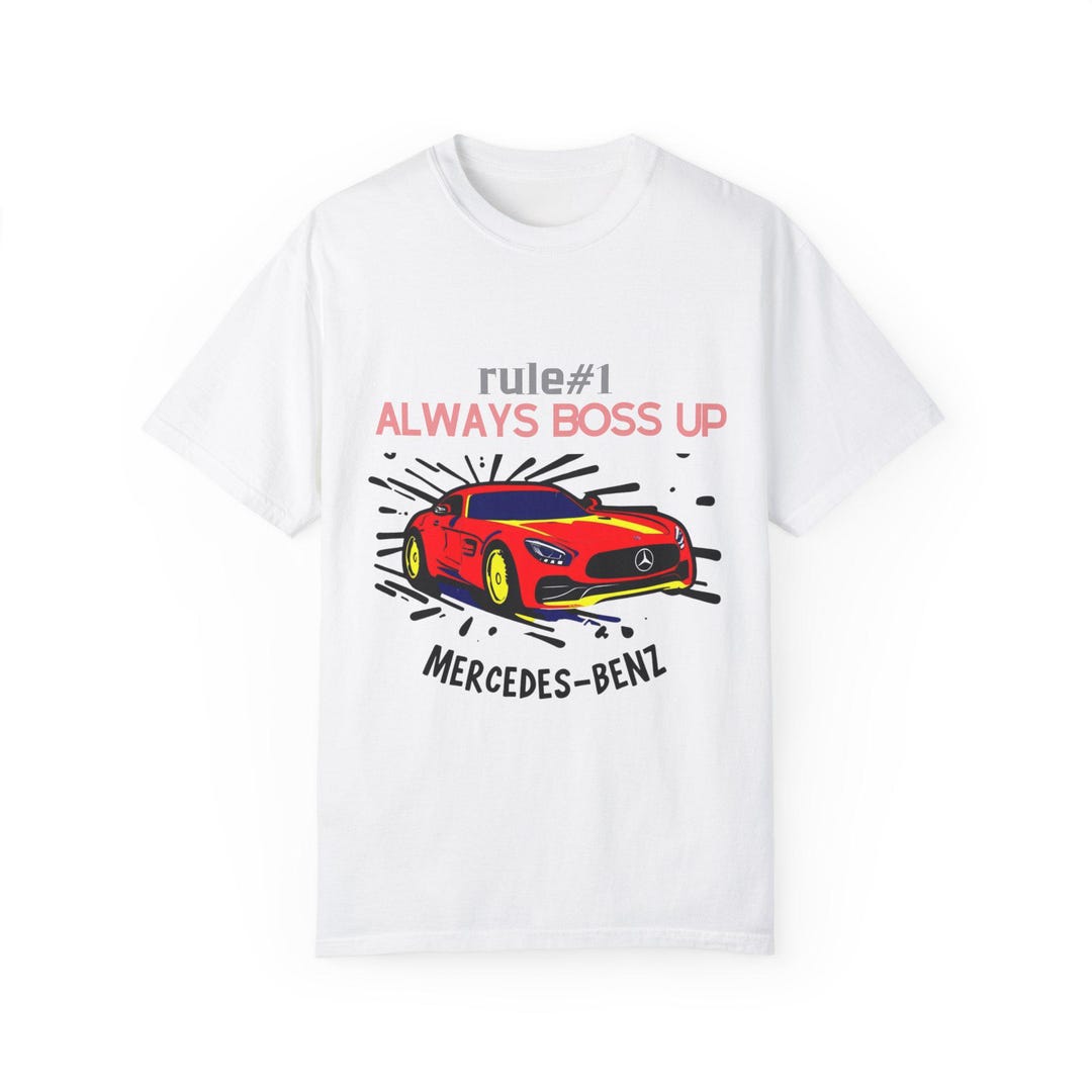 Always Boss up T-shirt Design, Unisex Garment-dyed T-shirt - Etsy