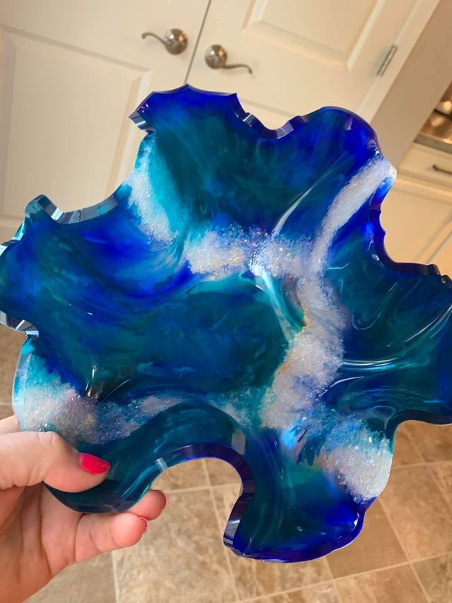 Decorative Resin Bowl | Home Decor | Gift for Her | Housewarming Gift ...