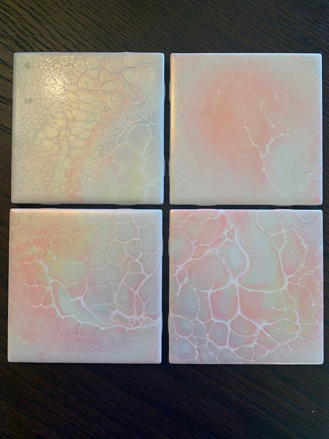 Acrylic Painted Bloom Coasters | Home Decor | Gifts for Her ...