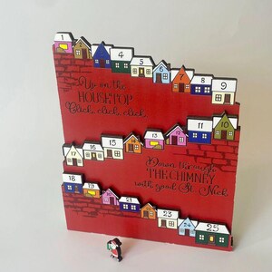 Christmas Countdown Advent Calendar - Etsy