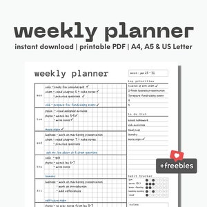Chapter Summary Big Picture Tool Printable PDF Minimalist Digital ...