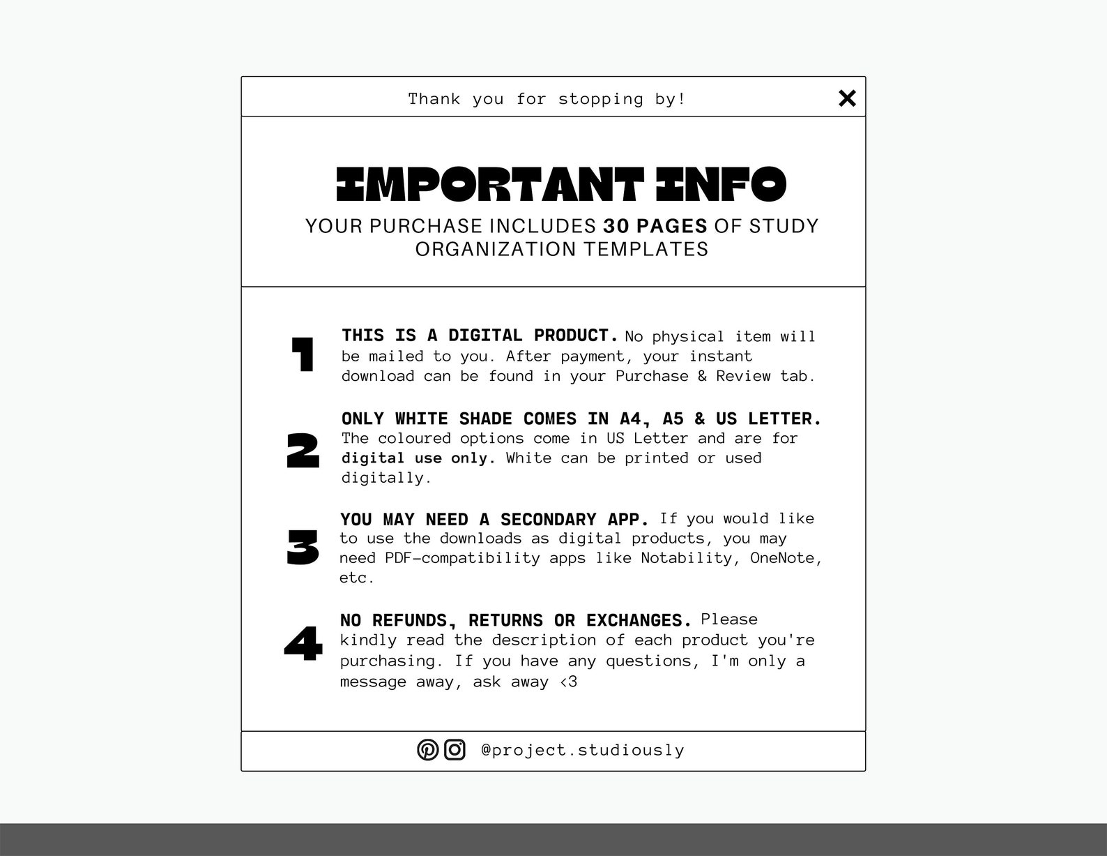 Chapter Summary | Big Picture Tool | Printable PDF | Minimalist Digital ...