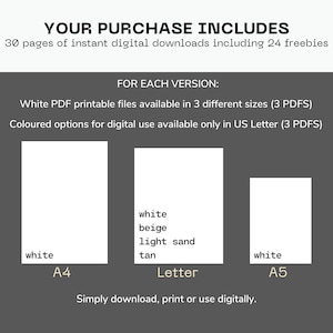 Chapter Summary | Big Picture Tool | Printable PDF | Minimalist Digital ...