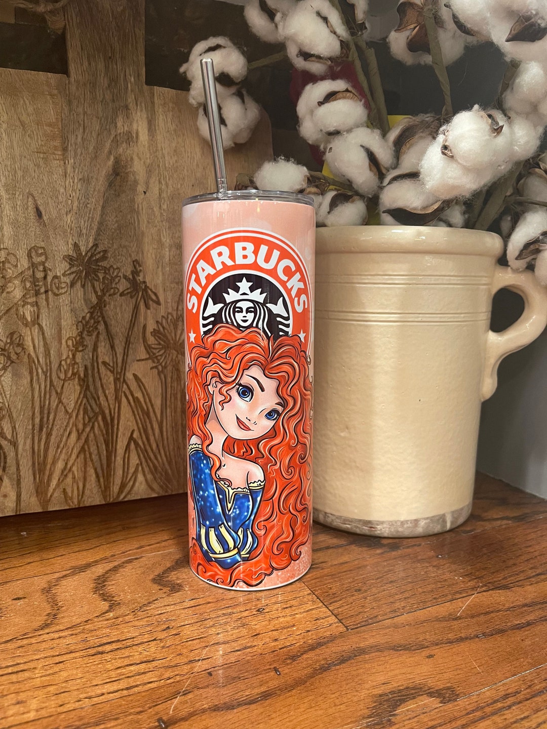 Merida Brave 20oz Stainless Steel Tumbler. Phil the Cup Up - Etsy