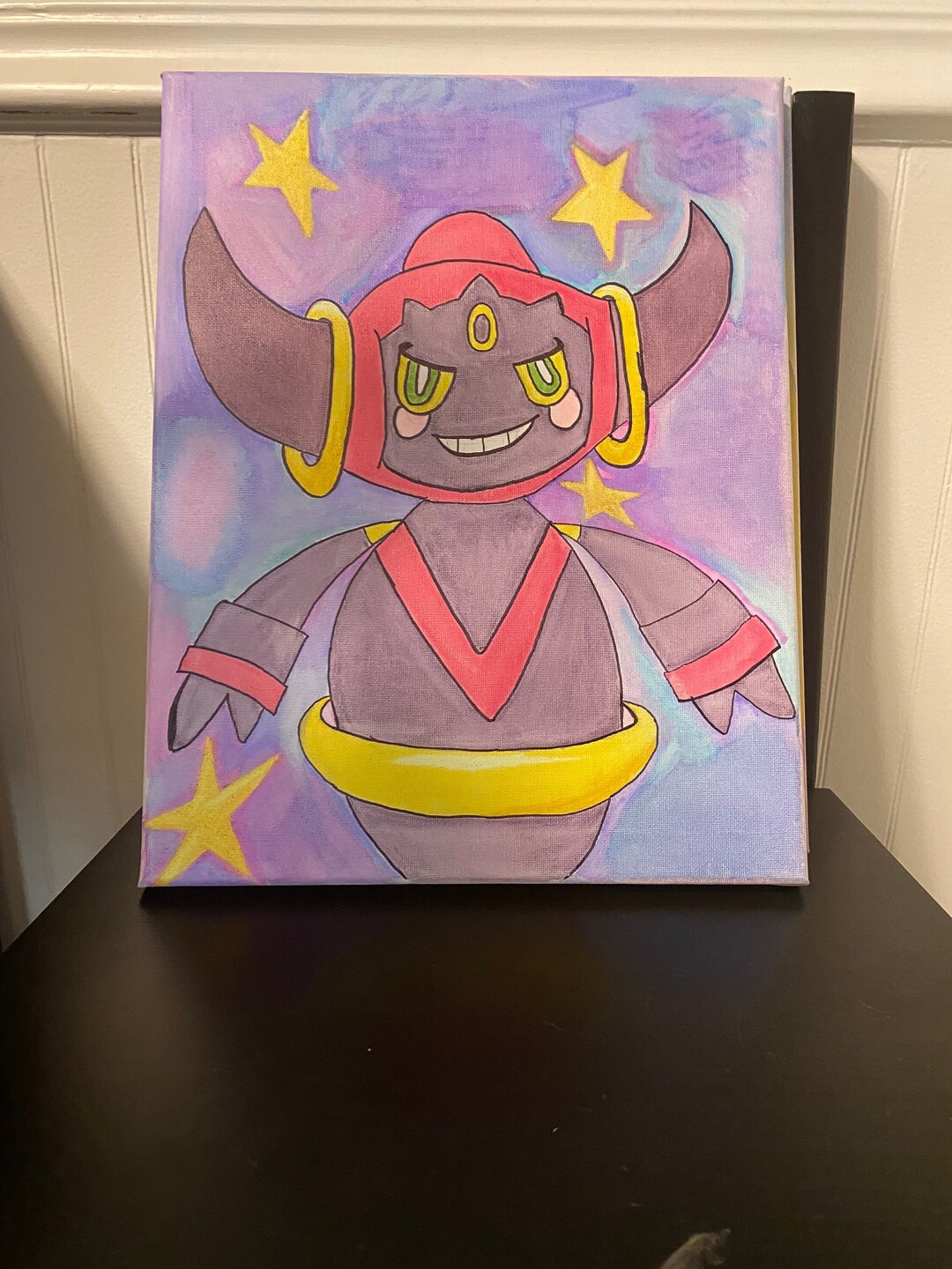 Hand-drawn Ink Colored Hoopa Pokémon Artwork - Etsy