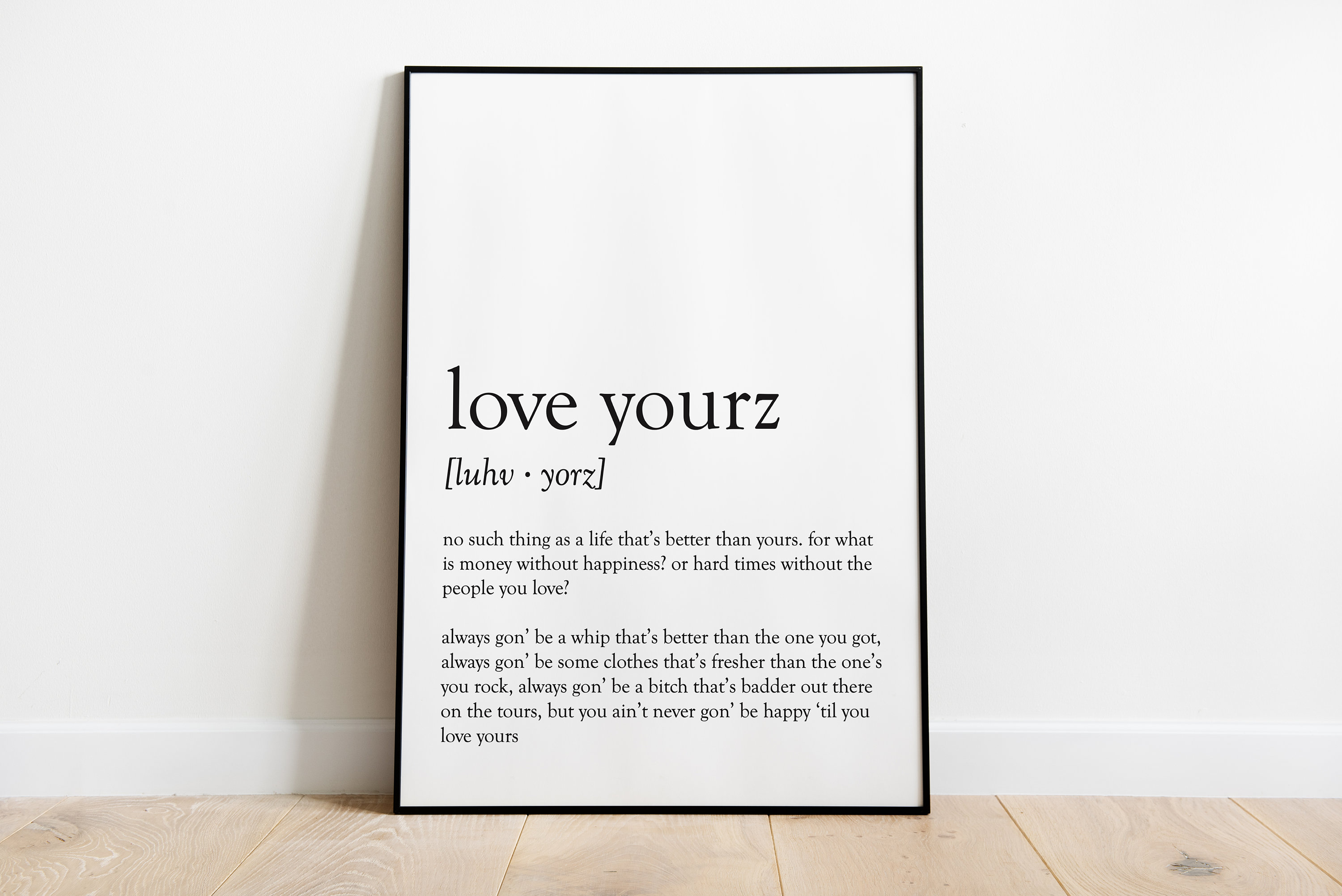 Love Yourz J. Cole Printable Quote - Etsy