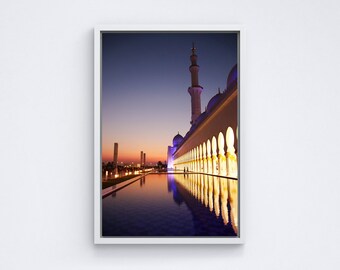 Sheikh Zayed Mosque Architecture - Etsy