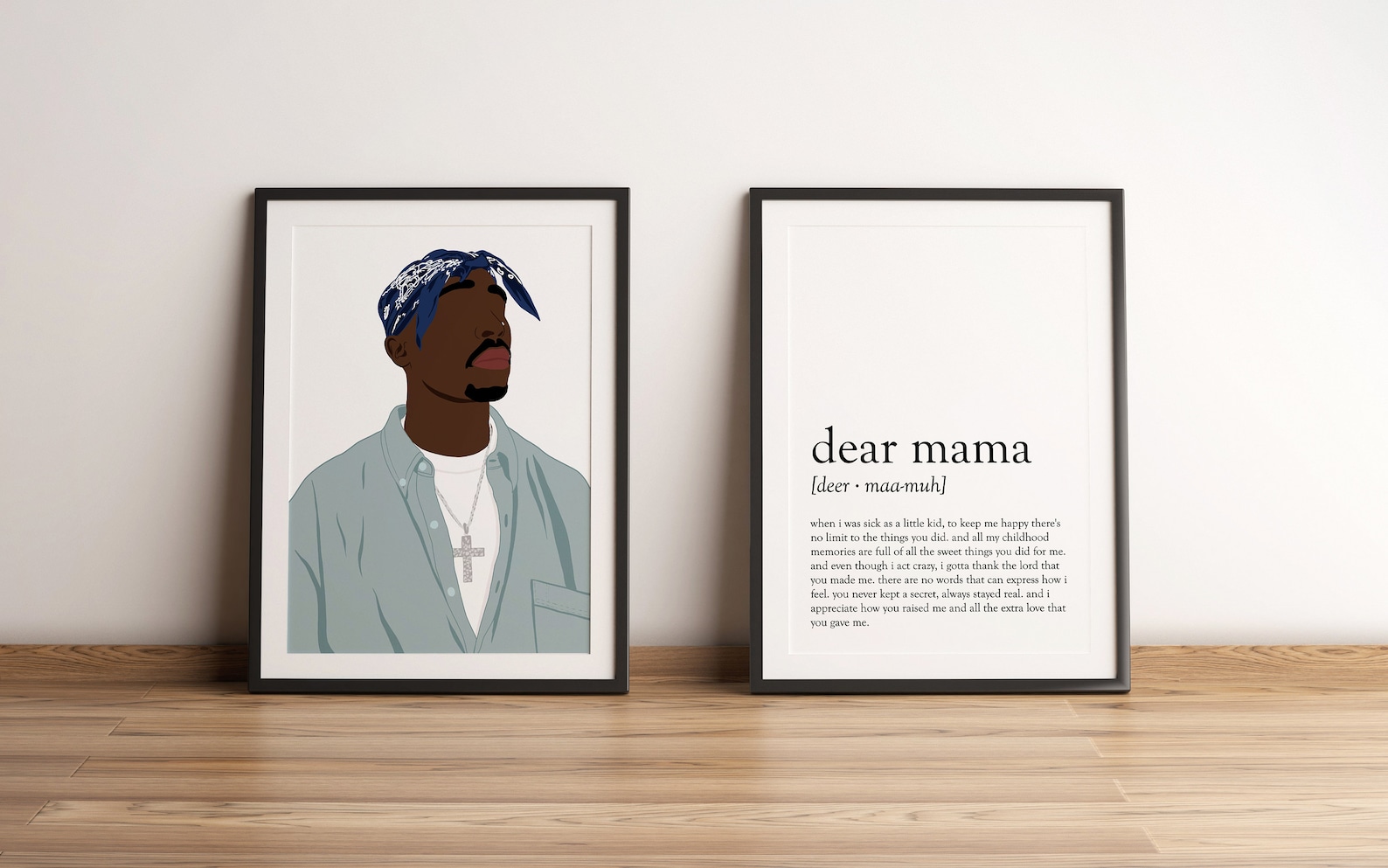Dear Mama - Tupac - Printable Quote - Etsy
