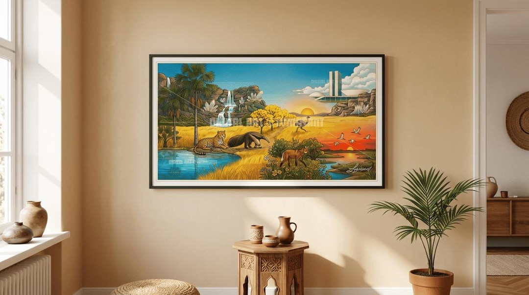 Brazil Art Print | Central West Region | Digital Download Bundle ...