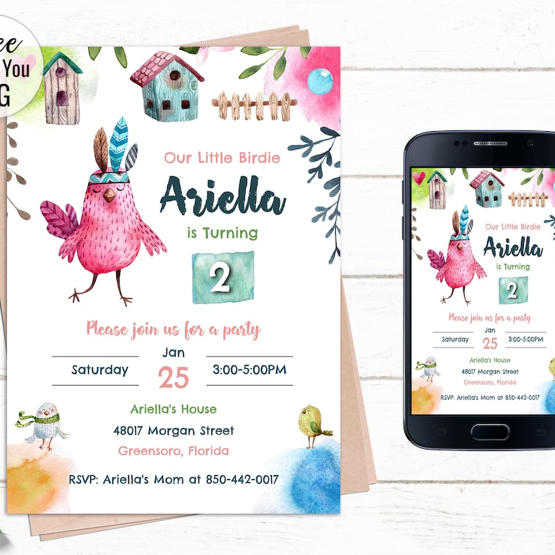 Bird Theme Party - Etsy