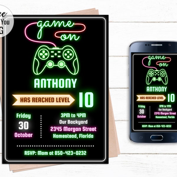 Playstation Invite - Etsy