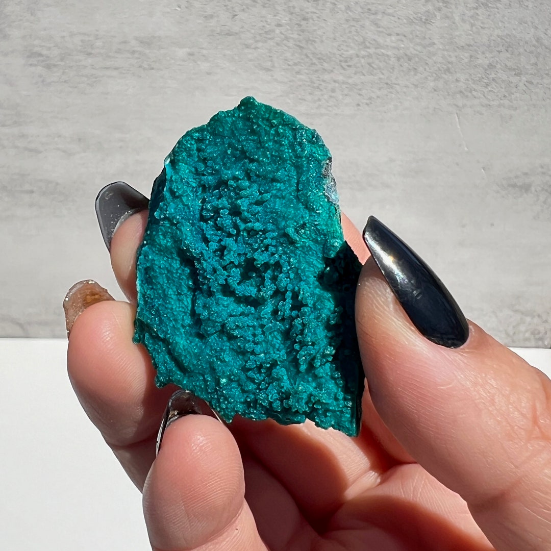 Chrysocolla Specimen From Cunyari Mine, Peru | Unique Collector Minerals - Etsy